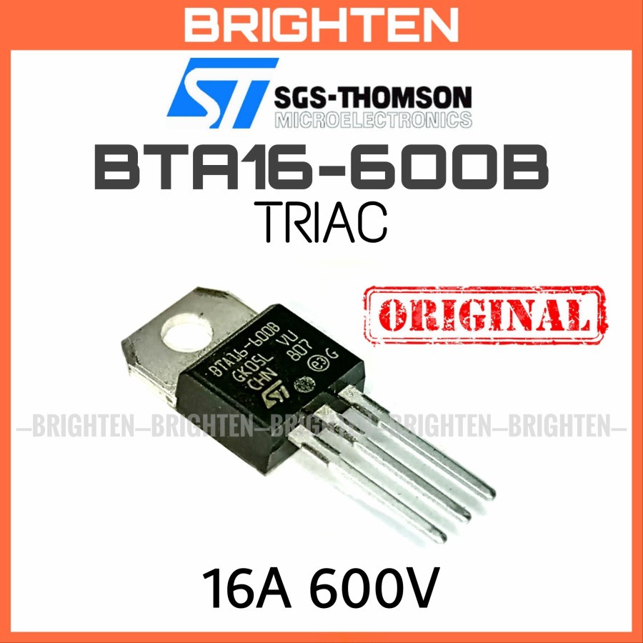 Jual ST BTA16-600B TRIAC BTA16 16A 600V | Shopee Indonesia