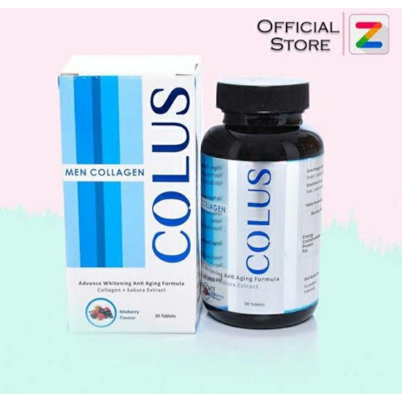 Jual COLUS Men Collagen Suplemen Pria | Shopee Indonesia