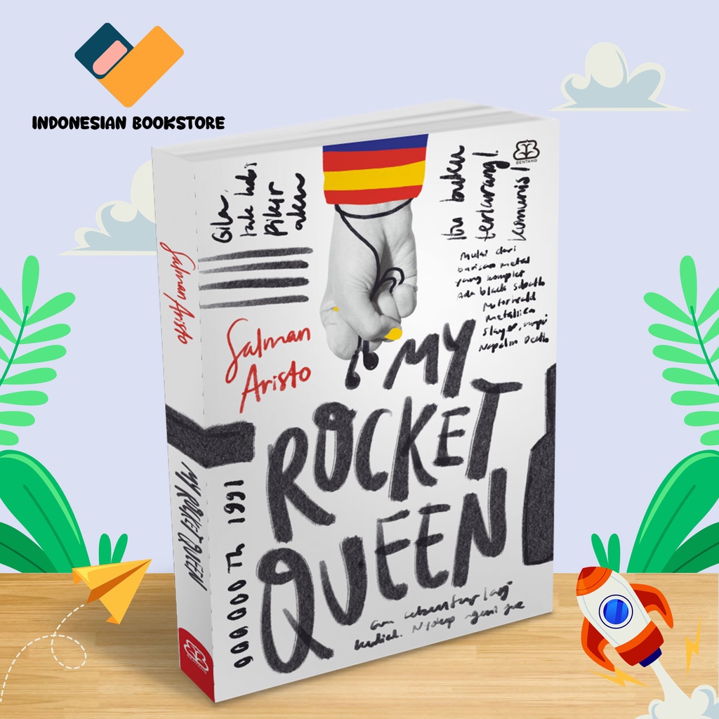 Jual BUKU BACAAN NOVEL REMAJA MY ROCKET QUEEN PREORDER | Shopee Indonesia
