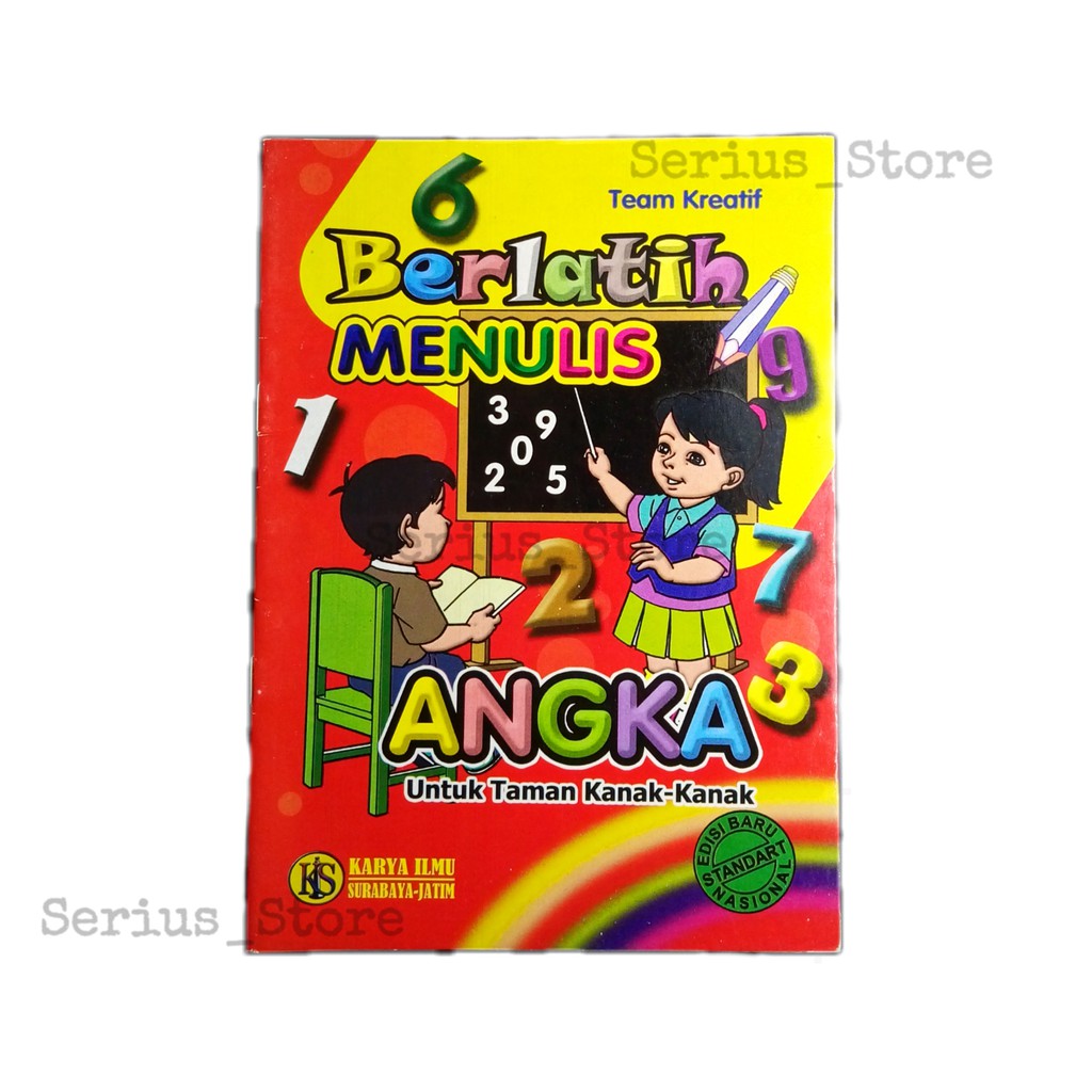Jual BUKU MENEBALI ANGKA MENGENAL ANGKA BUKU ANAK TK | Shopee Indonesia