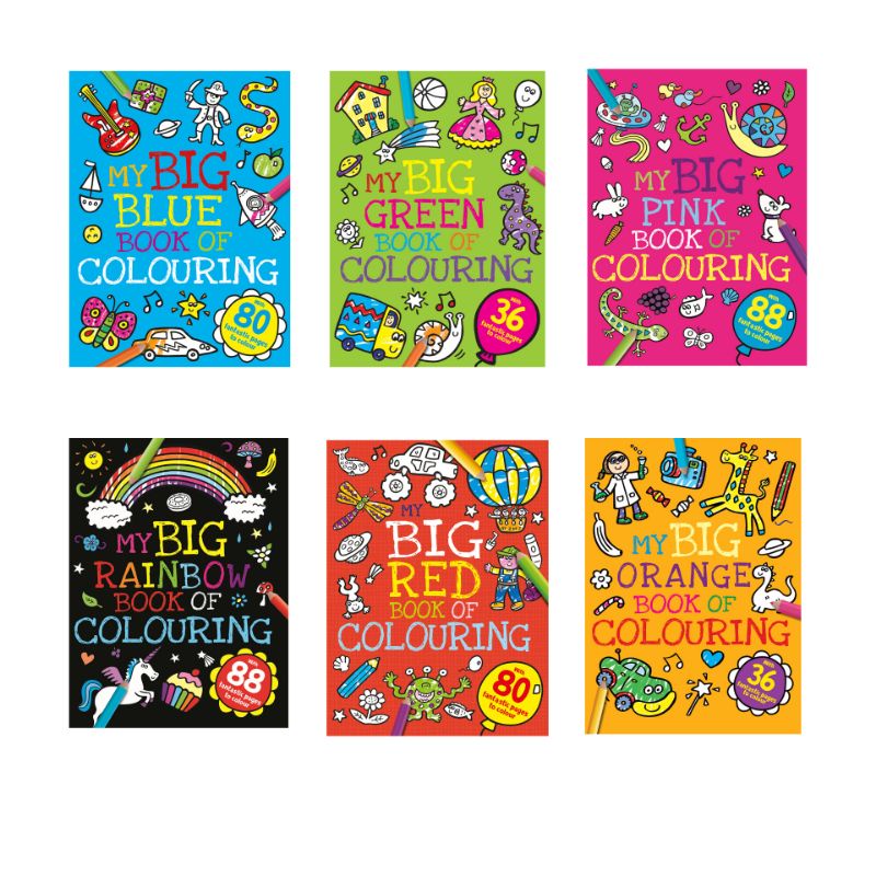 Jual My First Mega Colouring Book: My Big Book of Colouring / Buku ...
