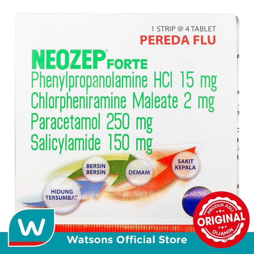 Jual Neozep Forte 4 Tablet | Shopee Indonesia