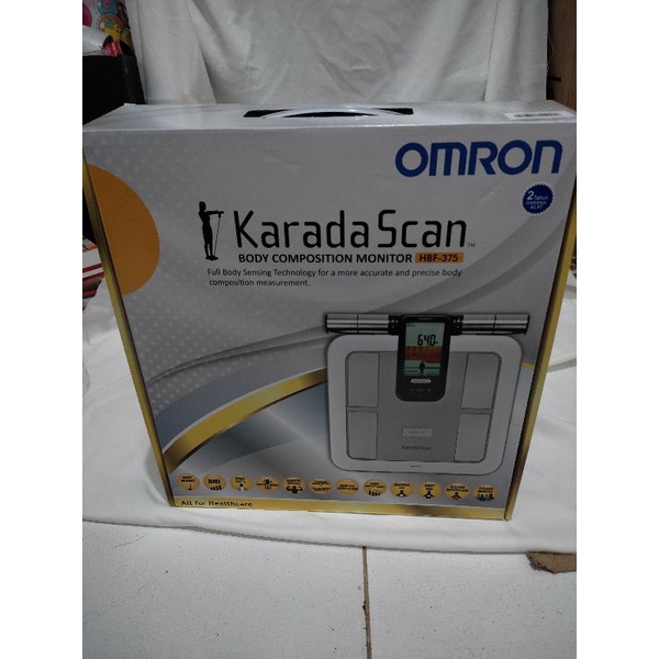 Jual TIMBANGAN karada scan hbf 375 BODY FAT MONITOR | Shopee Indonesia