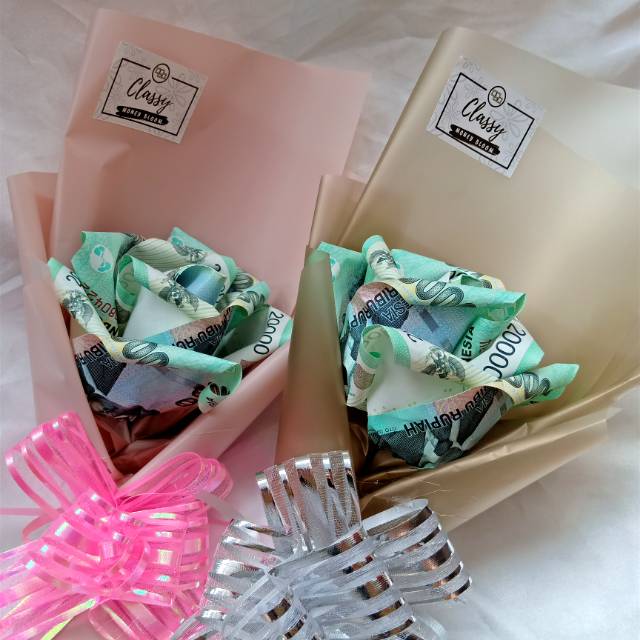 Jual Small Money Roses / Buket Uang Asli / Bunga Uang / Bucket Uang ...