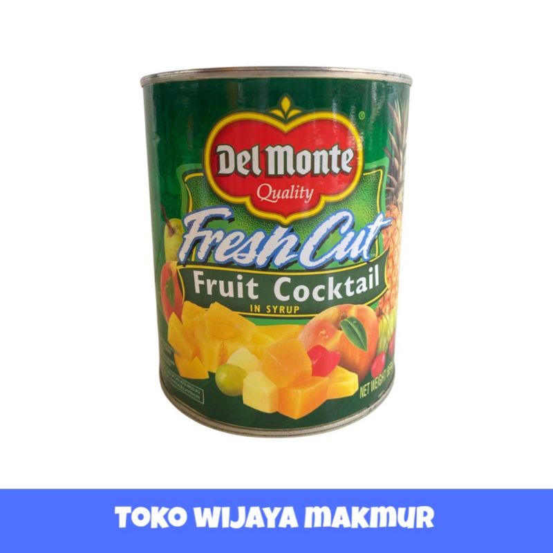 Jual Fruit Cocktail Del Monte | Buah Potong Kaleng 825GR | Shopee Indonesia