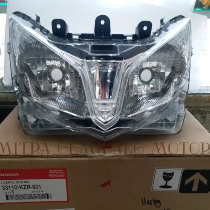 Jual Sparepart Reflektor / headlamp / Lampu Depan Honda Vario Techno 125 CBS FI ASLI Shopee ...