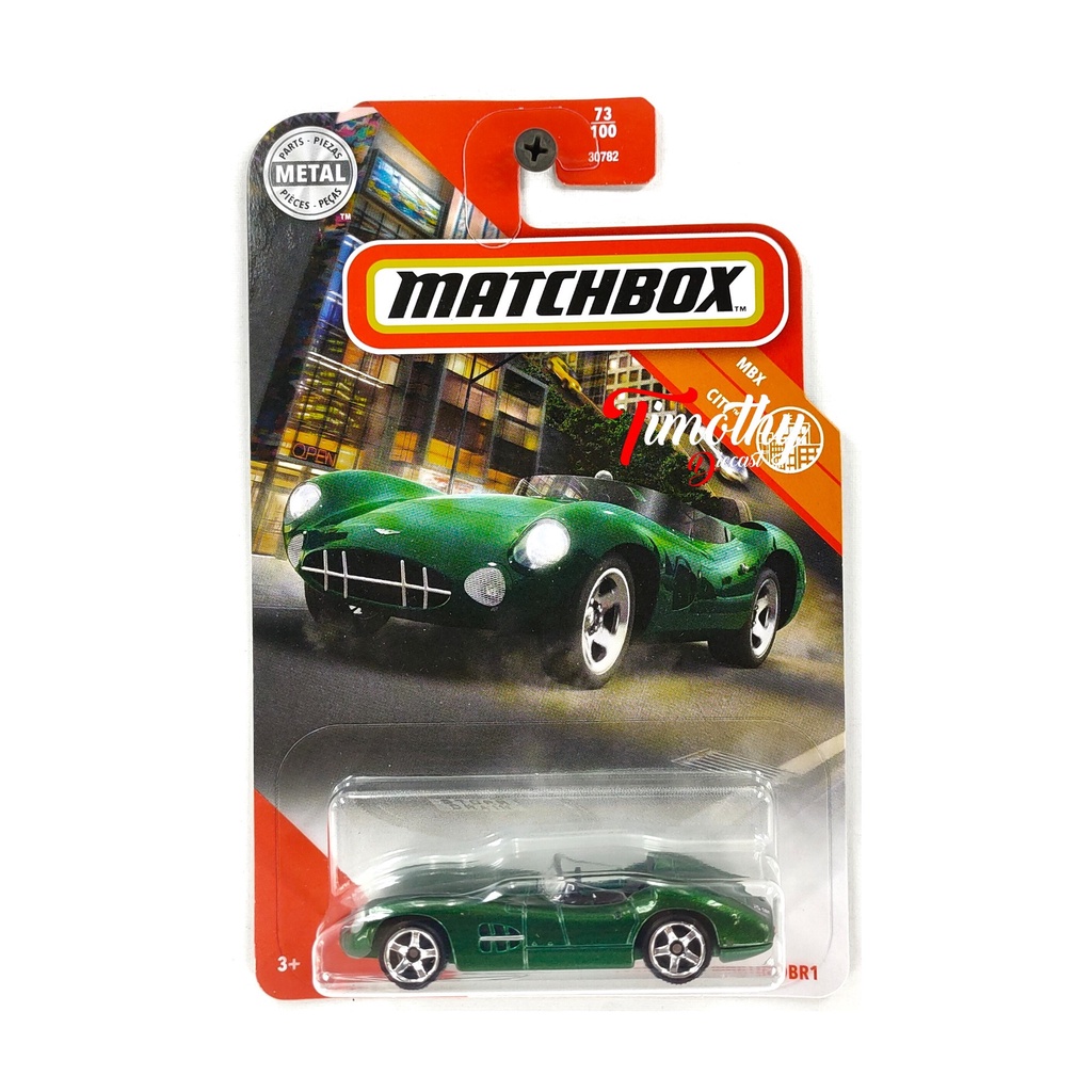 Jual Matchbox Aston Martin DBR1 Hijau Diecast Hobi Mainan | Shopee ...