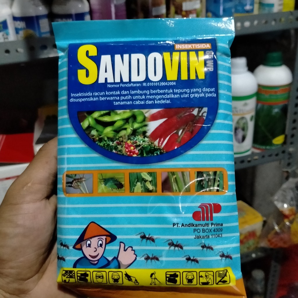 Jual Sandovin 85wp insektisida perusak daun | Shopee Indonesia