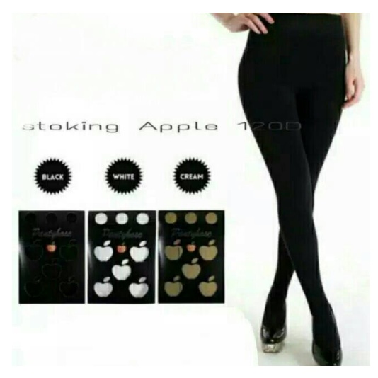 Jual Stocking Celana Apple 120 Denier Stoking Wanita Pantyhose ...