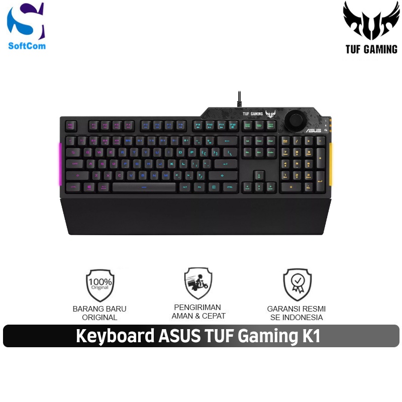 Jual ASUS Keyboard TUF Gaming K1 | Shopee Indonesia