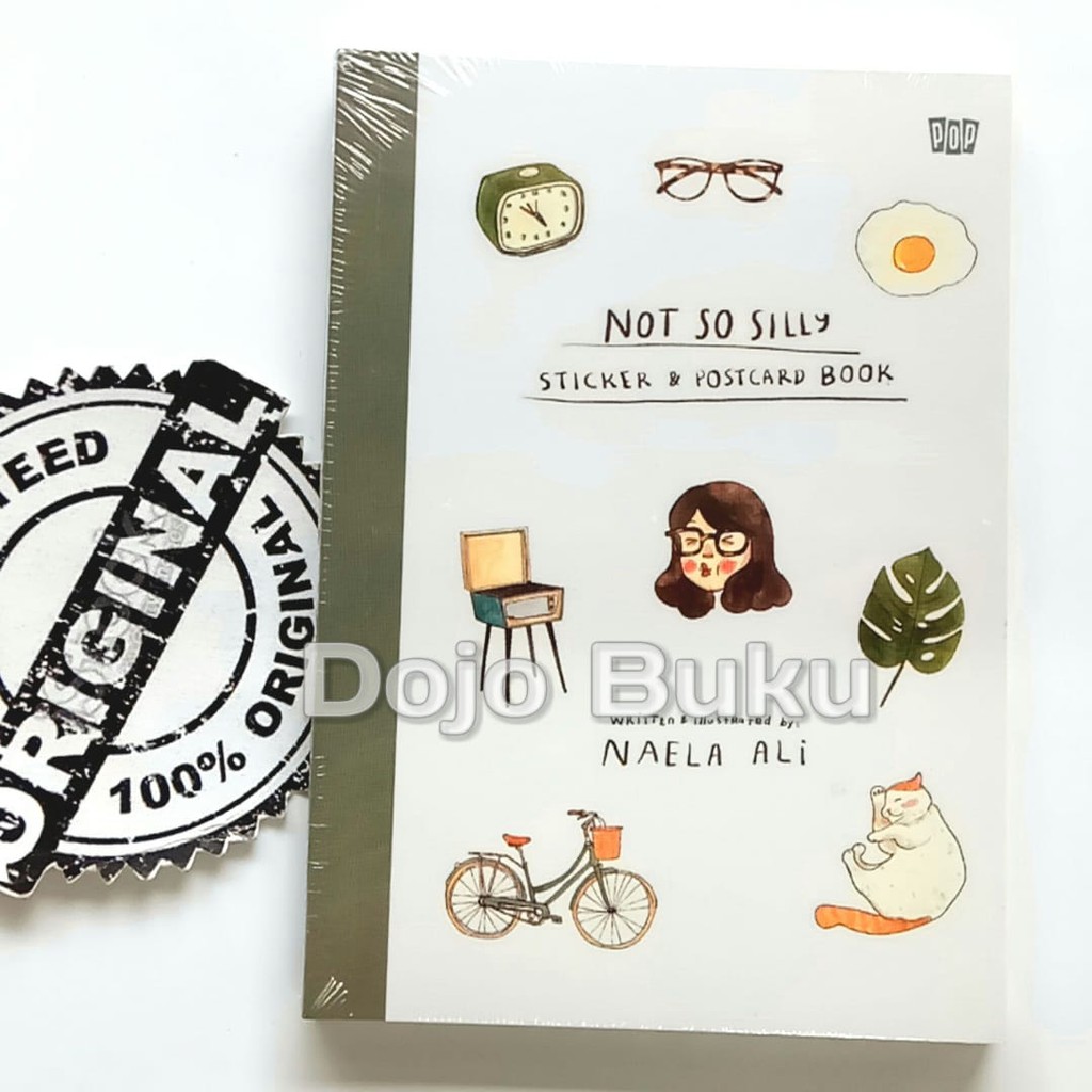 Jual Not So Silly Sticker & Postcard Book by Naela Ali | Shopee Indonesia
