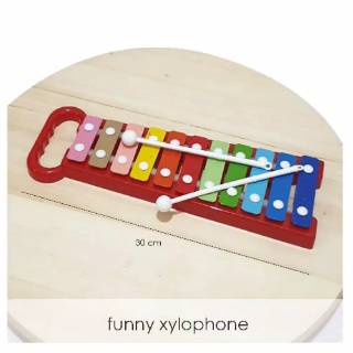 Jual Xylophone mainan edukasi musik gambang silofon Pukul Bunyi Ting ...
