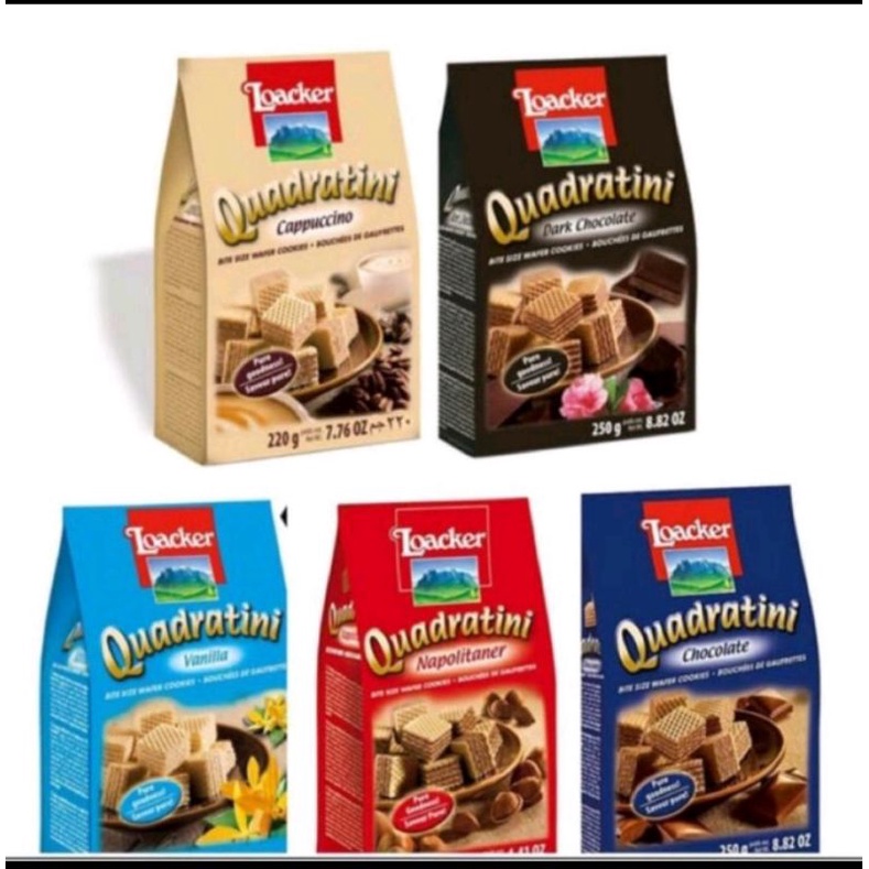 Jual loacker quadratini 250gr. | Shopee Indonesia