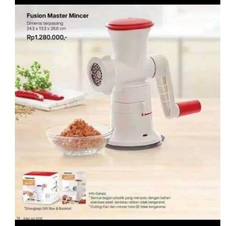 Jual TUPPERWARE , FUSION MASTER MINCER | Shopee Indonesia