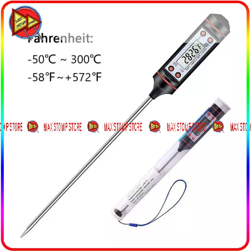 Jual Termometer Digital Untuk Makanan Dan Suhu Air Thermometer Makanan ...