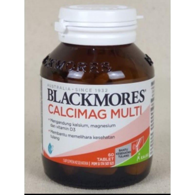 Jual Blackmores Calcimag multi Kalsium Magnesium & Vitamin D3 Isi 60 tablet | Shopee Indonesia