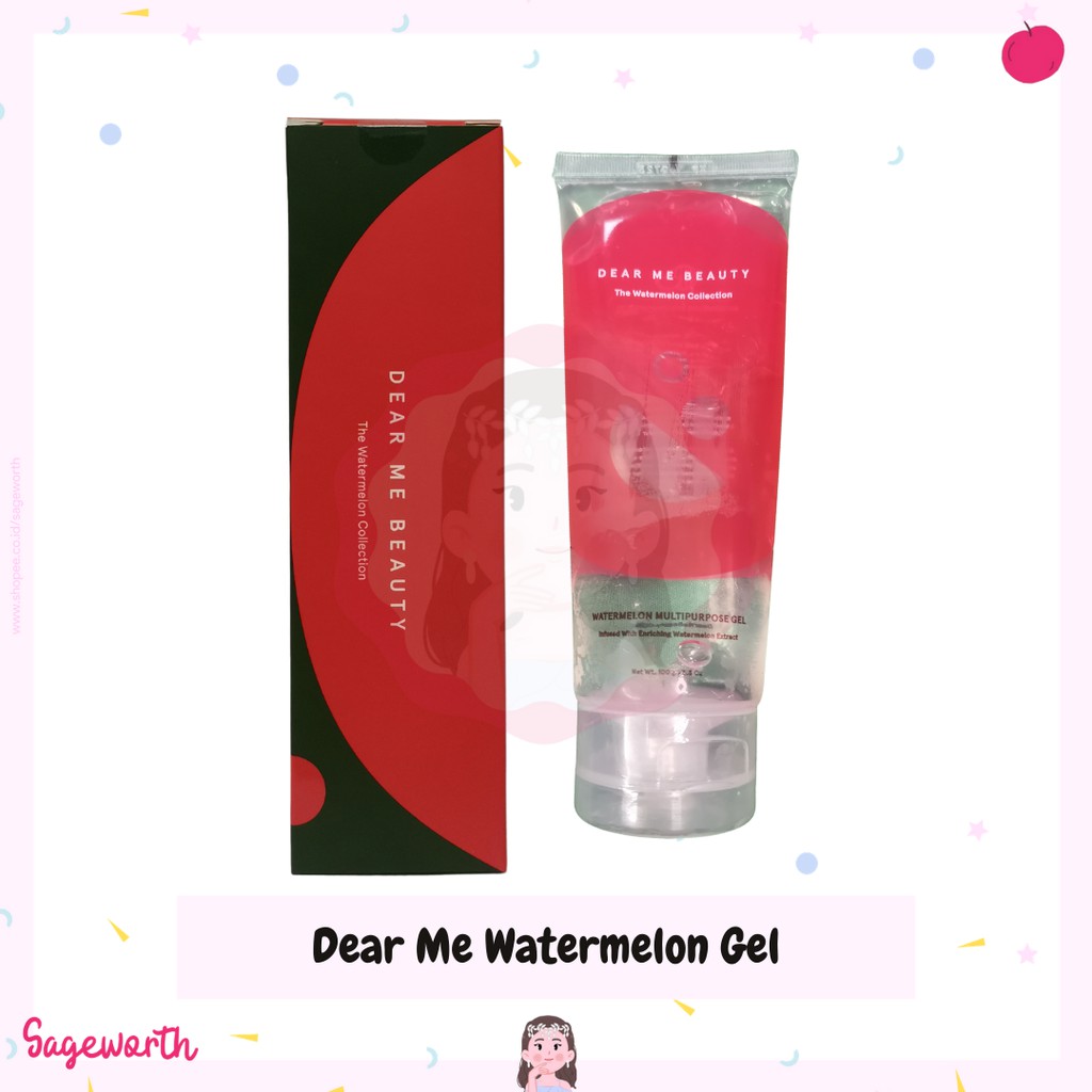 Jual Dear Me Beauty Watermelon Multipurpose Gel 100 gr | Shopee Indonesia