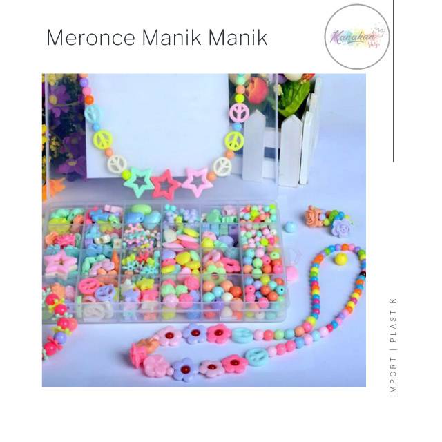 Jual Meronce Mote Manik Meronce Mainan Edukasi | Shopee Indonesia