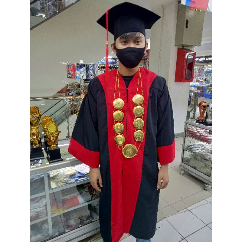 Jual toga guru besar + gordon | Shopee Indonesia