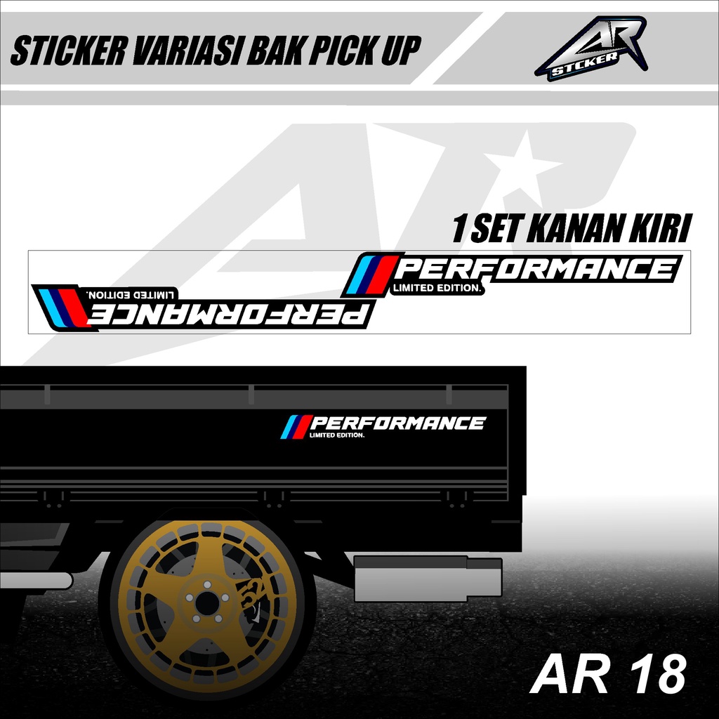 Jual Stiker Bak Pick Up Sticker Striping Lis Body Pick Up GRAND MAX ...