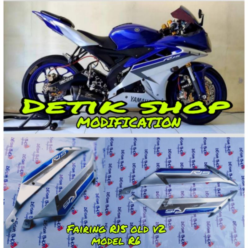 Jual FAIRING R15 OLD V2 BODY R6 FAIRING R6 BODY FAIRING | Shopee Indonesia