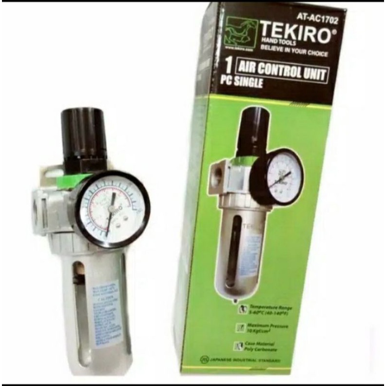 Jual Air Control Unit Single/Saringan Udara 1 Tabung 3/4" Tekiro ...