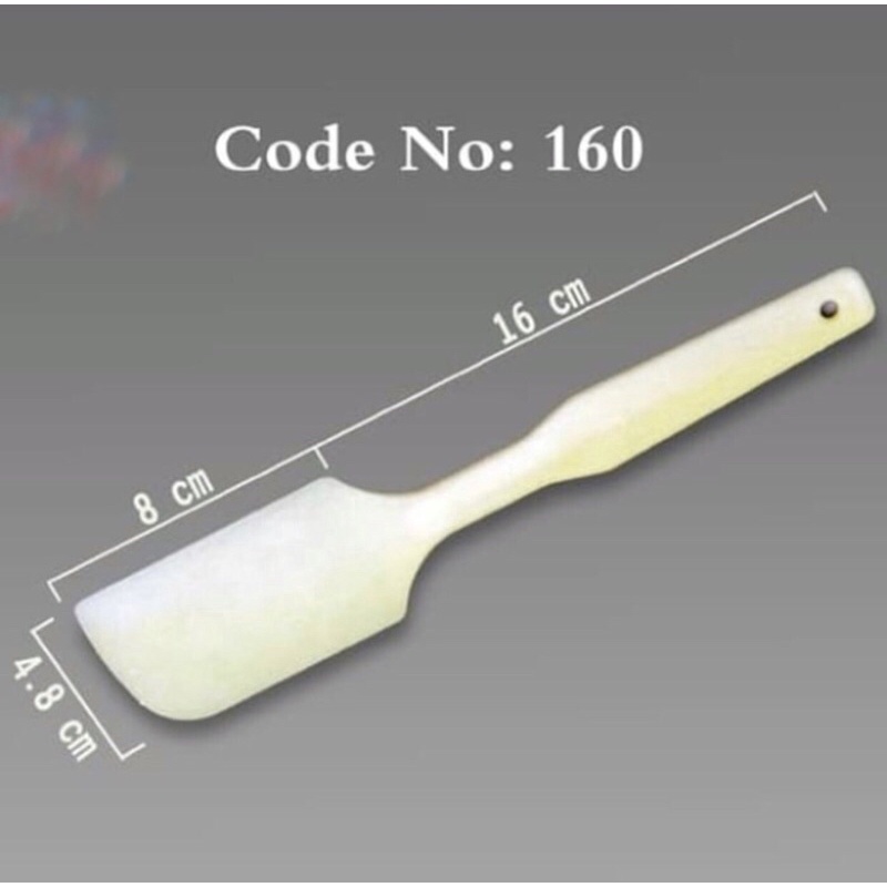 Jual Spatula Plastik Kecil Bagus no 160 import Malaysia Olesan Kue ...
