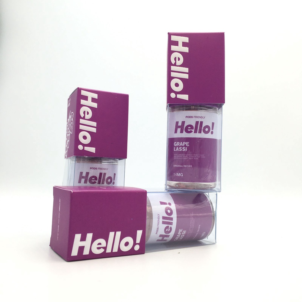 Jual Hello Grape Lassi Pods Friendly 30ML by TNT - Liquid Hello - 14MG ...