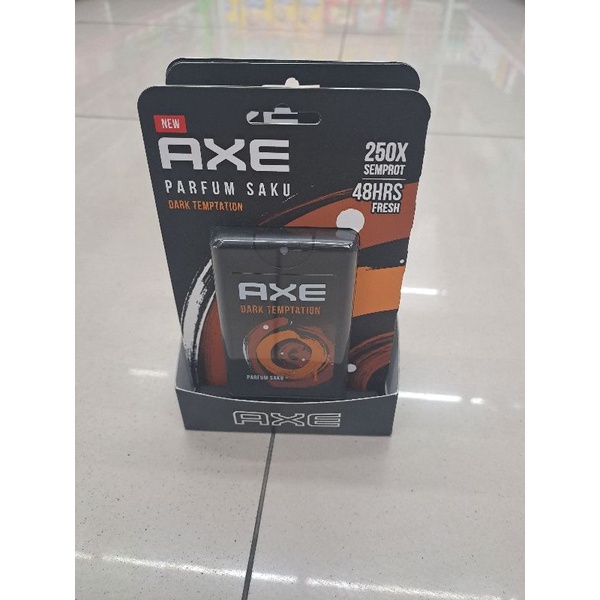 Jual Axe pocket fragrance perfume dark temptation/black | Shopee Indonesia