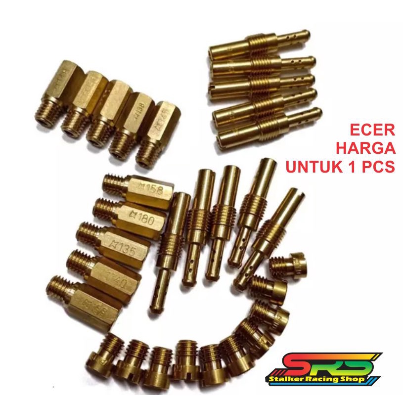 Jual SPUYER KARBU PJ PILOT JET / MJ MAINJET KARBU PE PWK PWL TIGER PWM ECERAN | Shopee Indonesia