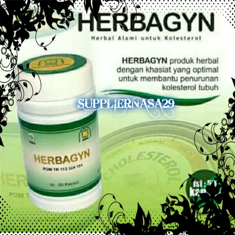 Jual Herbagyn Obat Kolesterol/Kekentalan Darah | Shopee Indonesia