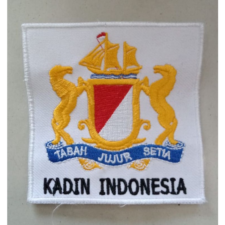 Jual logo Kadin Indonesia logo bordir kadin Indonesia logo kamar dagang ...