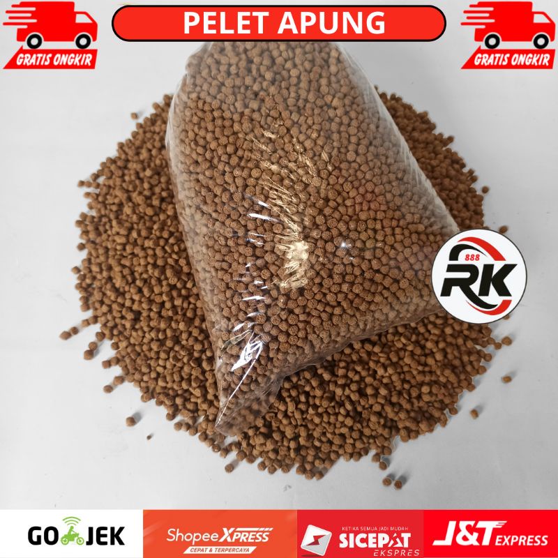 Jual SUFRAZT NO 3 - NO 5 1KG PELET APUNG PAKAN IKAN LELE GURAME MAS ...