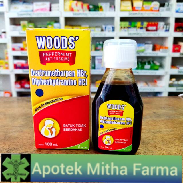 Jual WOODS MERAH ANTITUSIF OBAT BATUK KERING | Shopee Indonesia