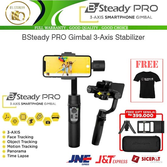 Jual Brica B-Steady PRO - BSteady PRO - Gimbal 3-Axis Stabilizer ...