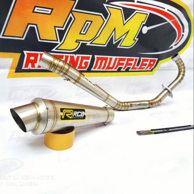 Jual Knalpot Racing RCB MX KING Road Race - Underbone | Shopee Indonesia
