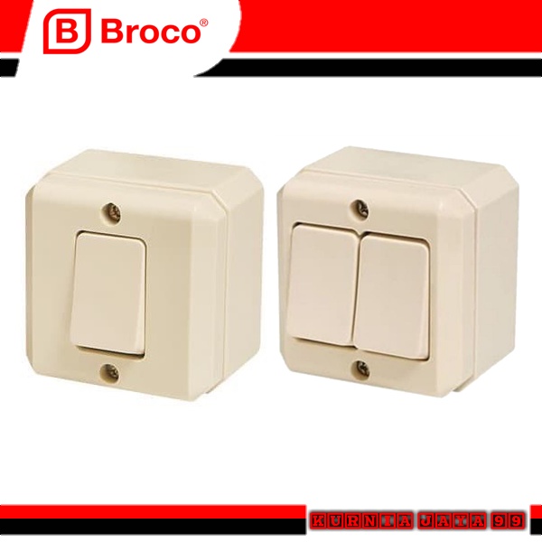 Jual SAKLAR ENGKEL DAN SAKLAR SERI OUTBOW MERK BROCO | Shopee Indonesia