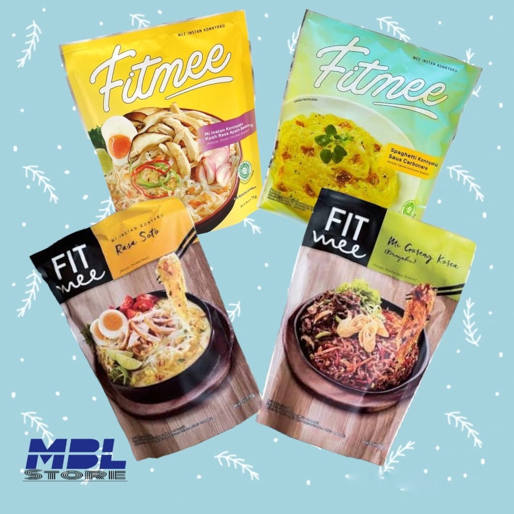 Jual Fit Mee Mie Konyaku Shirataki Mie Goreng - Soto Low Callories ...