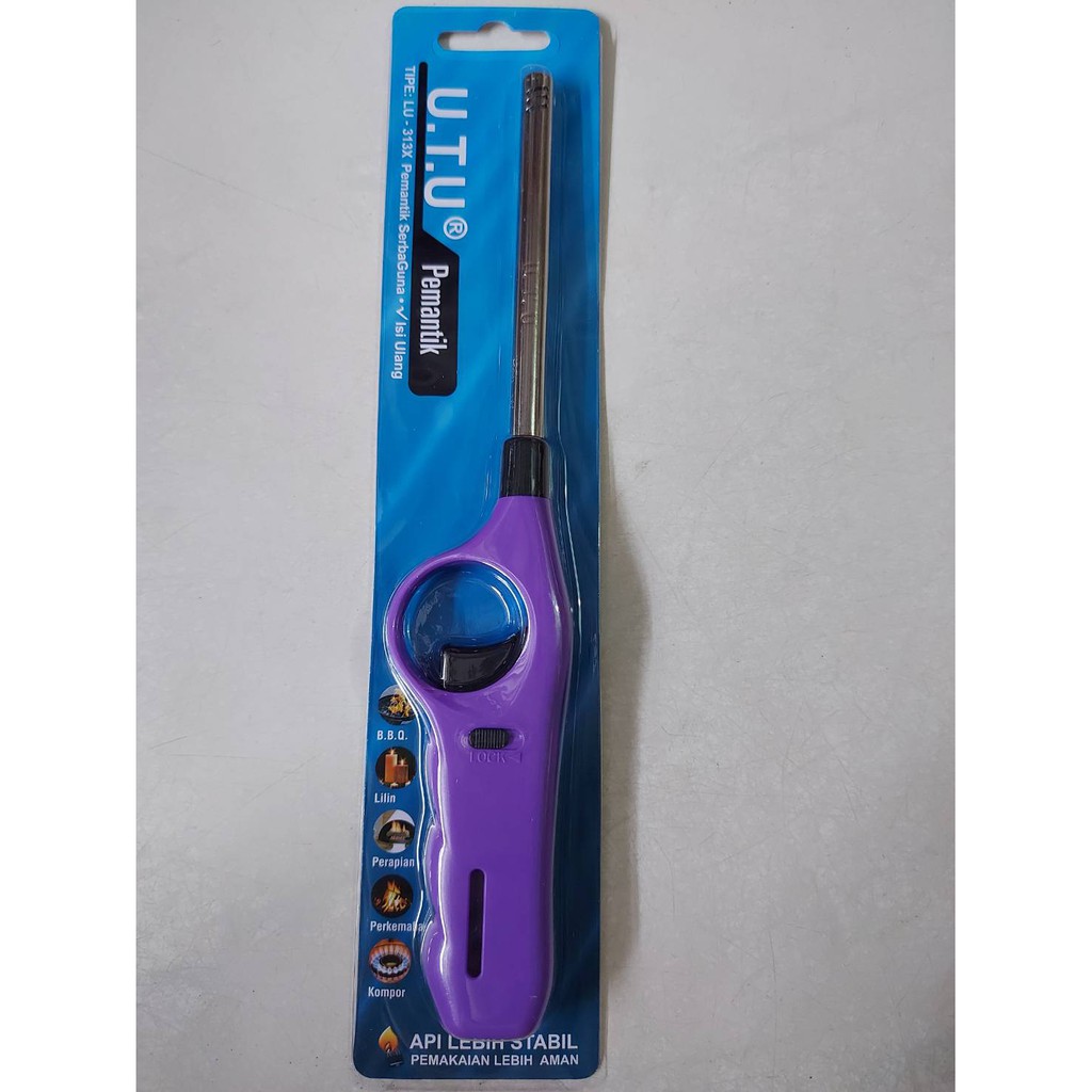 Jual Pemantik Api Tembak/ Korek Api Gas/ Mancis Tembak Merek U.T.U Gas ...