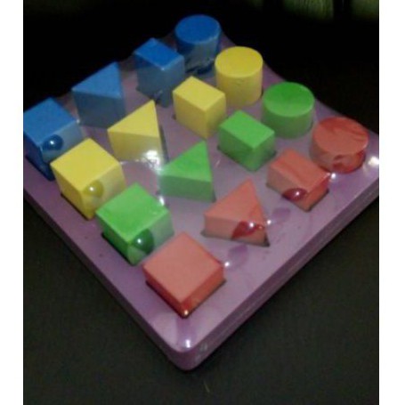 Jual Papan Pasak Geometri Susun pendek - tinggi | Shopee Indonesia