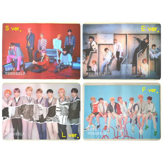 Jual [READY STOCK - DIKIRIM PAKAI TUBE] BTS LOVE YOURSELF LY ANSWER ...