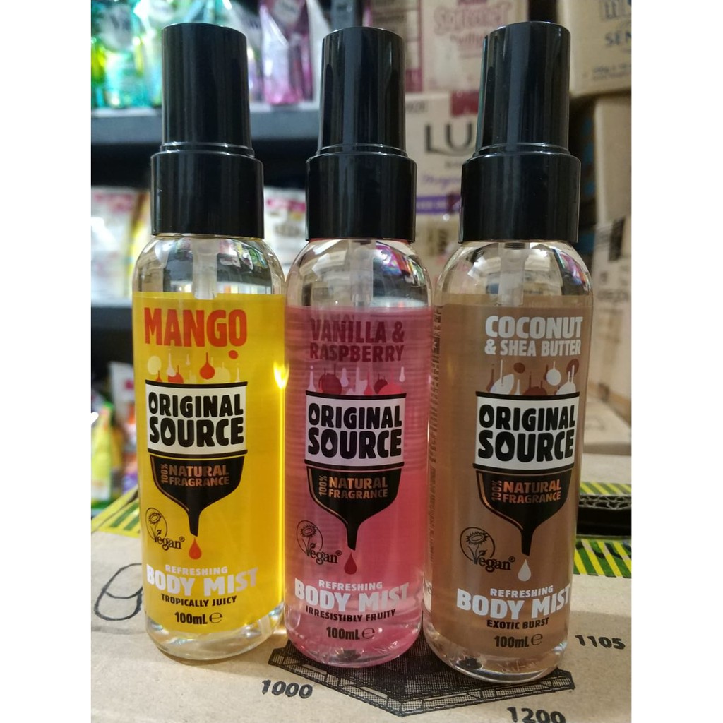 Jual Original Source - Body Mist 100ml | Shopee Indonesia