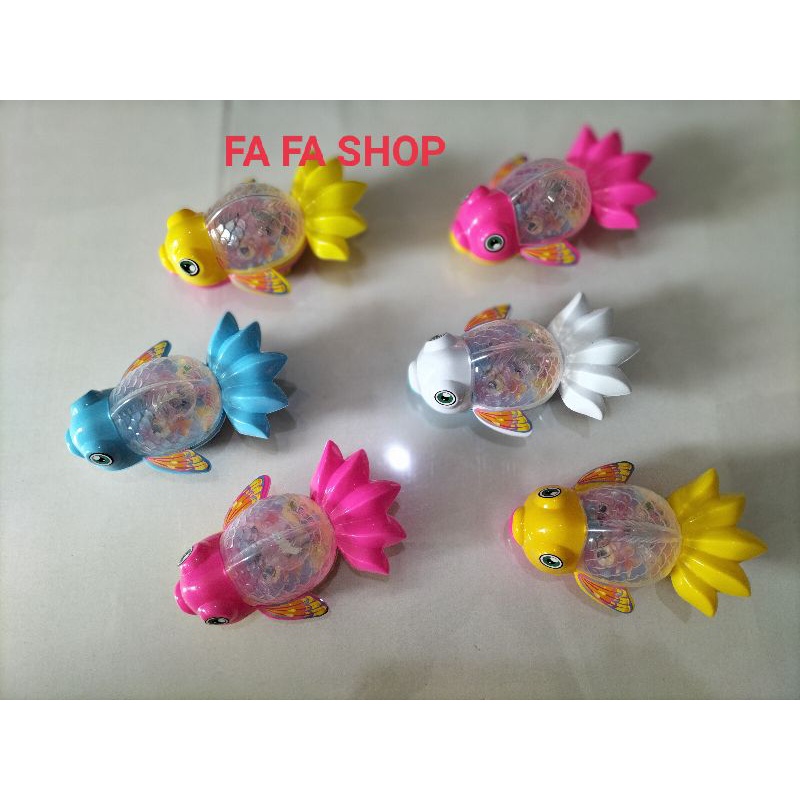 Jual PROMO MAINAN ANAK IKAN KOI TARIK / MAINAN IKAN KOKI TARIK BERJALAN ...