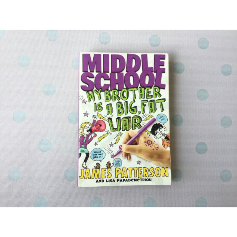 Jual [Import Novel] Middle School - My Brother Is Big, Fat Liar ...