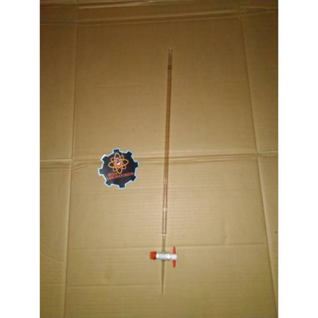 Jual Buret 25 ml kran teflon PYREX | Shopee Indonesia