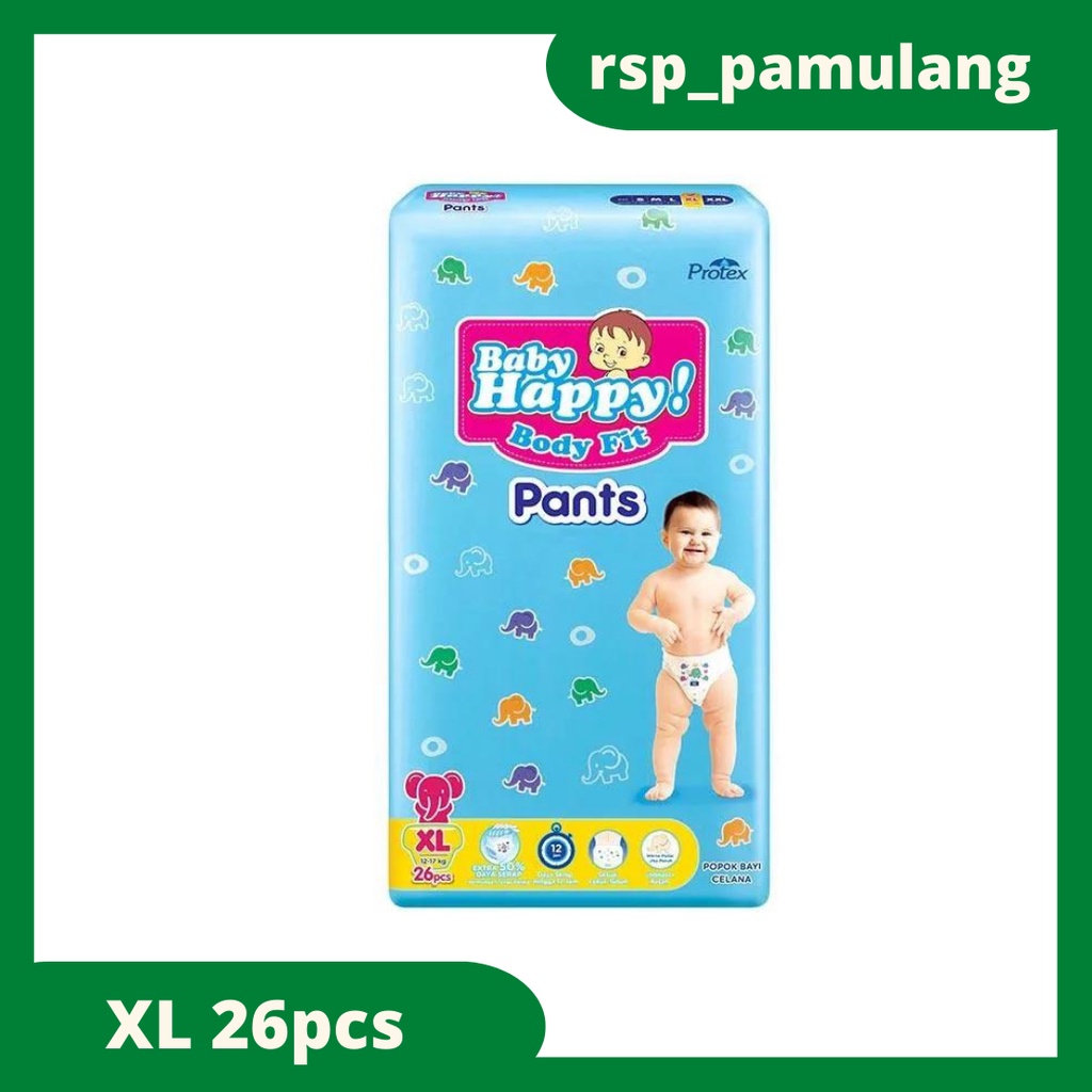 Jual Baby Happy Pants XL26(2bal) | Shopee Indonesia