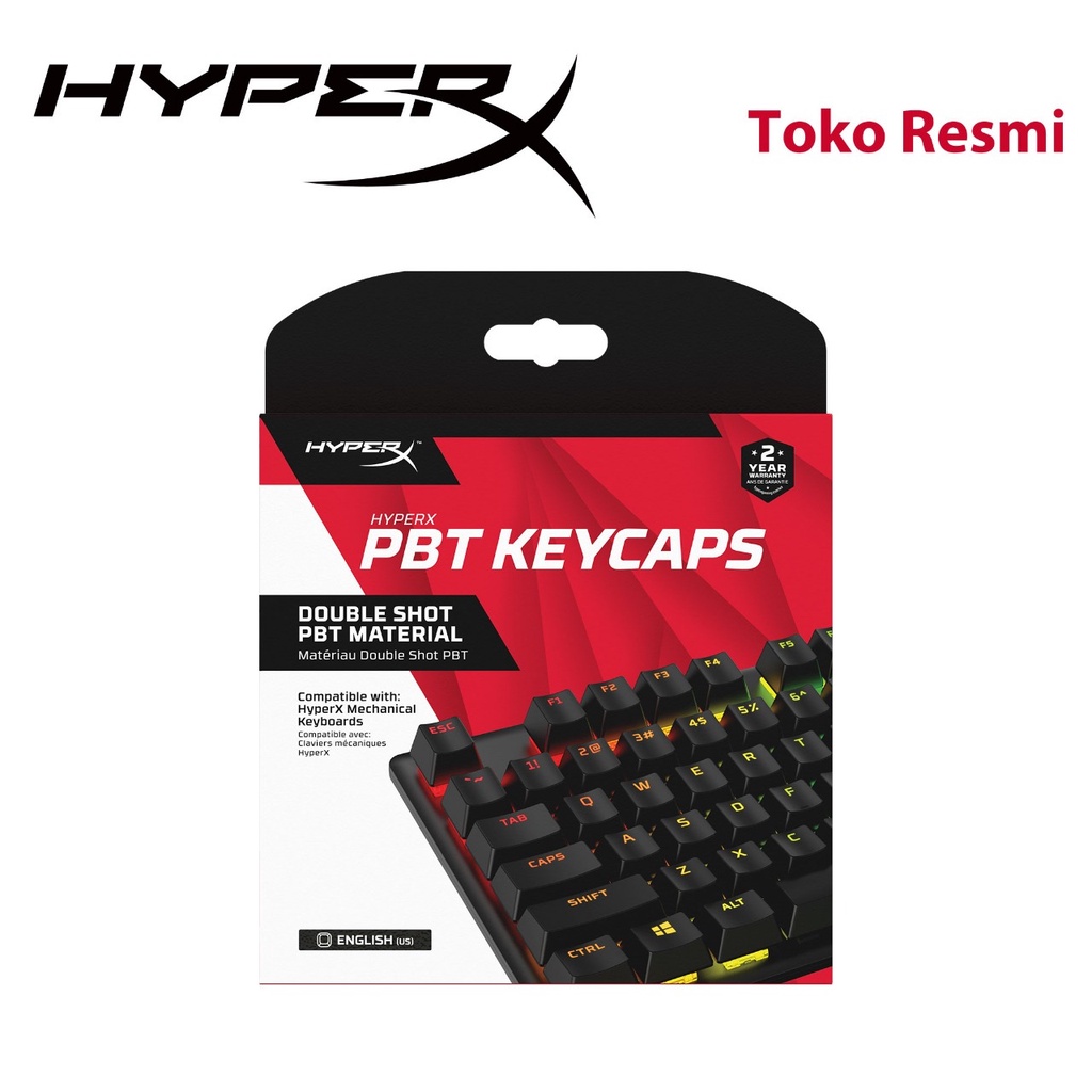 Jual HyperX PBT Keycaps Full Key Set | Shopee Indonesia