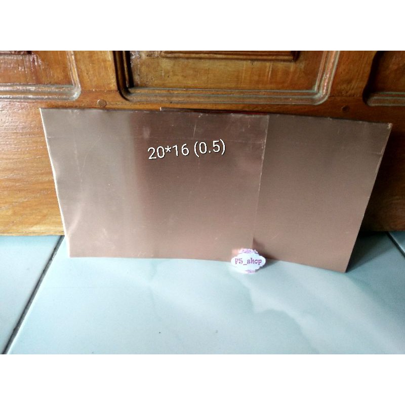 Jual Plat tembaga ukuran 20x16cm tebal 0.45mm | Shopee Indonesia
