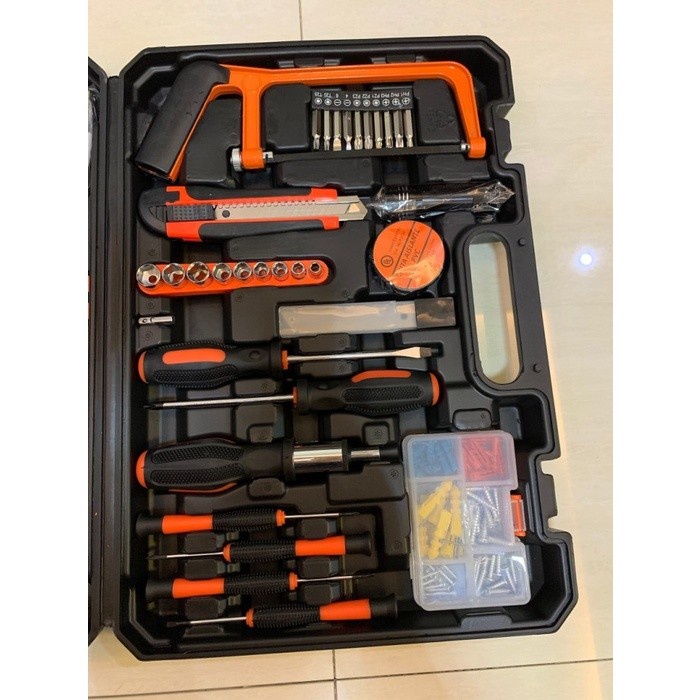 Jual Toolset Toolkit Toolbox Tool Set Tool Kit Tool Box 100pc Perkakas | Shopee Indonesia