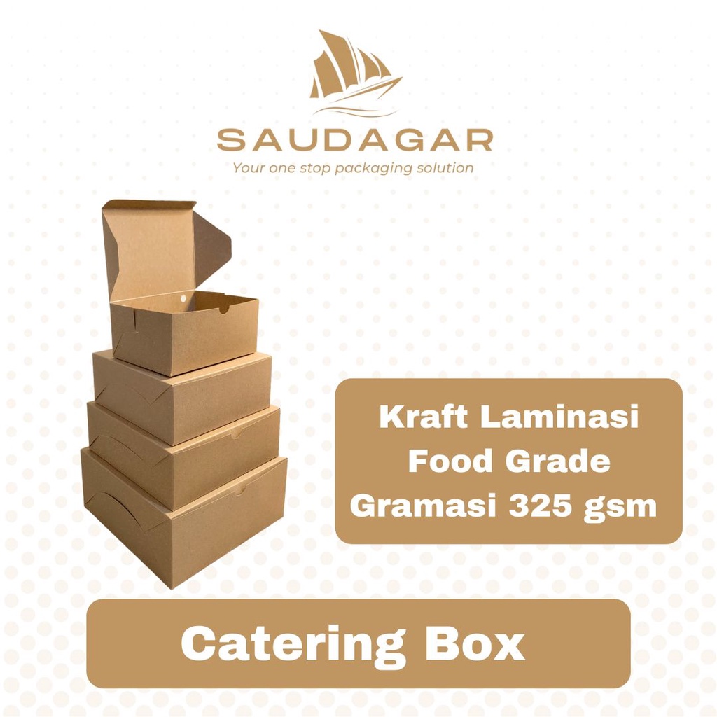 Jual DUS KOTAK NASI TEBAL 325 GSM / BOX NASI / KUE / CAKE / KATERING ...